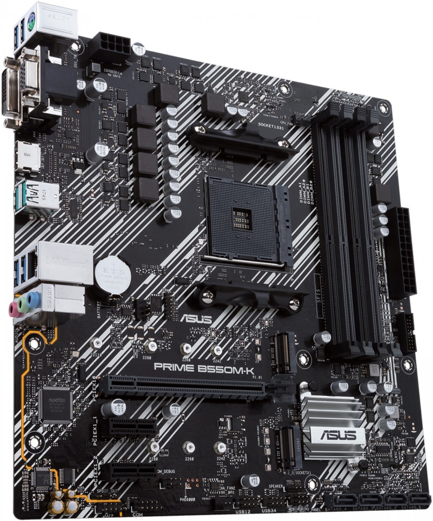 kiebel.de – ASUS PRIME B550M-K, AMD B550, AM4, mATX – Konfigurierbare ...